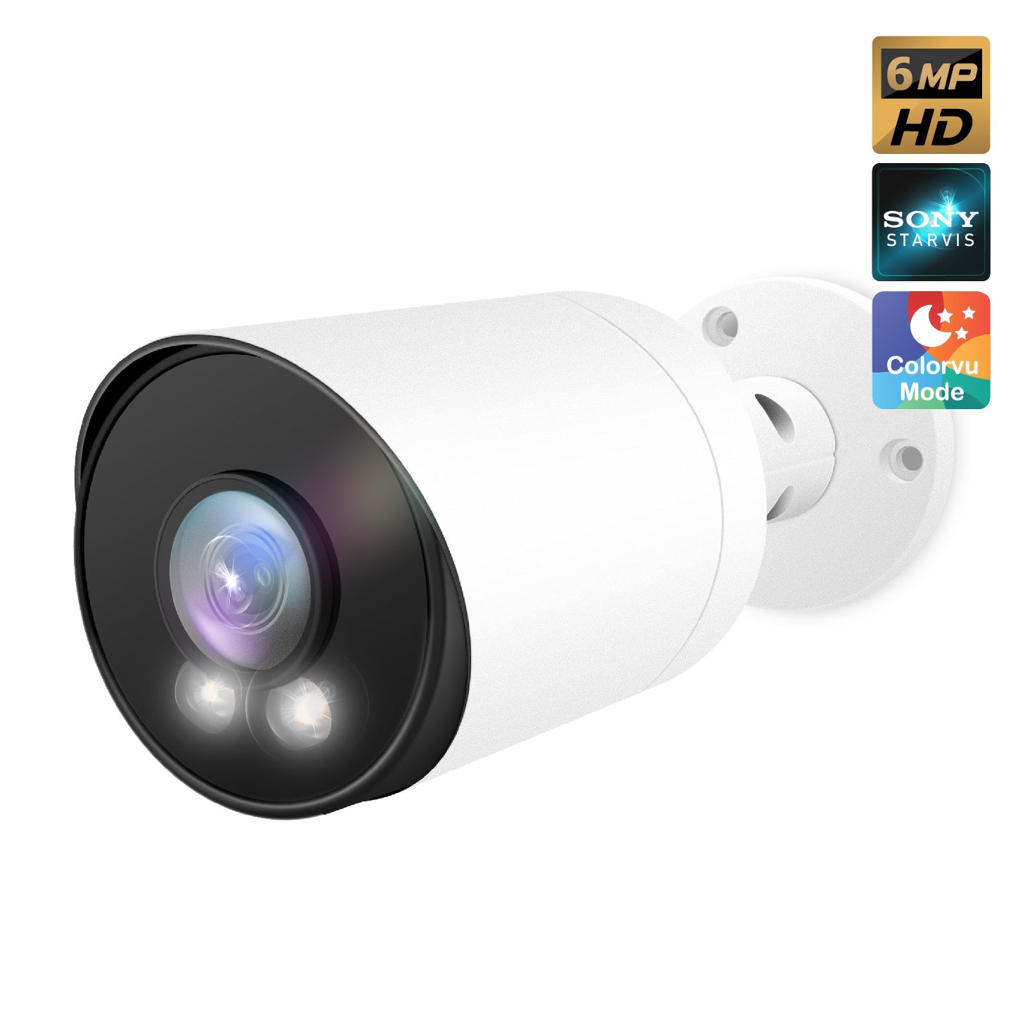 Hikvision/Uniview Compatible IP Bullet Camera (6MP)- IPC-YB624