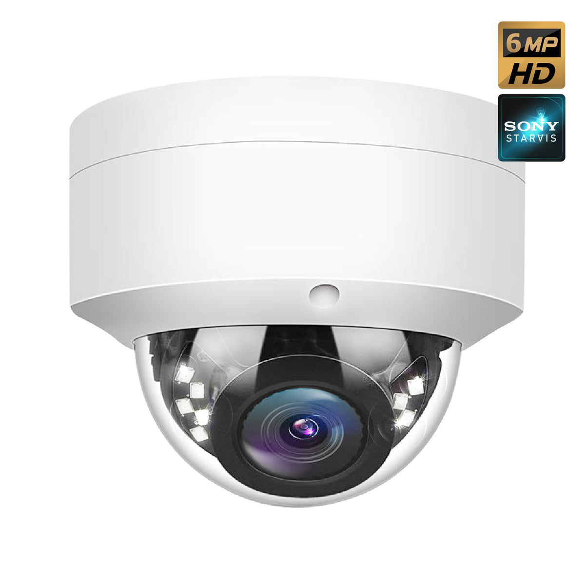 Hikvision/Uniview Compatible IP Dome Camera (6MP)- IPC-YD600